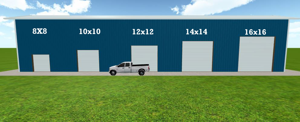 Garage Doors - Overhead Doors - 14-Ft Wide Steel Roll-up Doors - 780CD ...